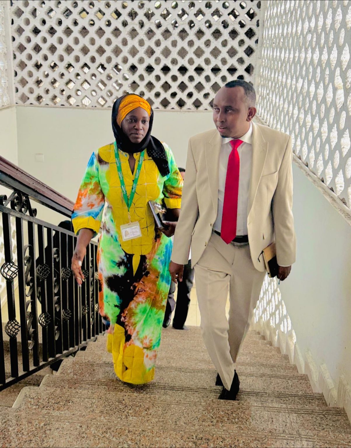 Wasiir Prof. Salim Alio Ibro ayaa xafiiskiisa ku qaabilay Madaxa Somali ...